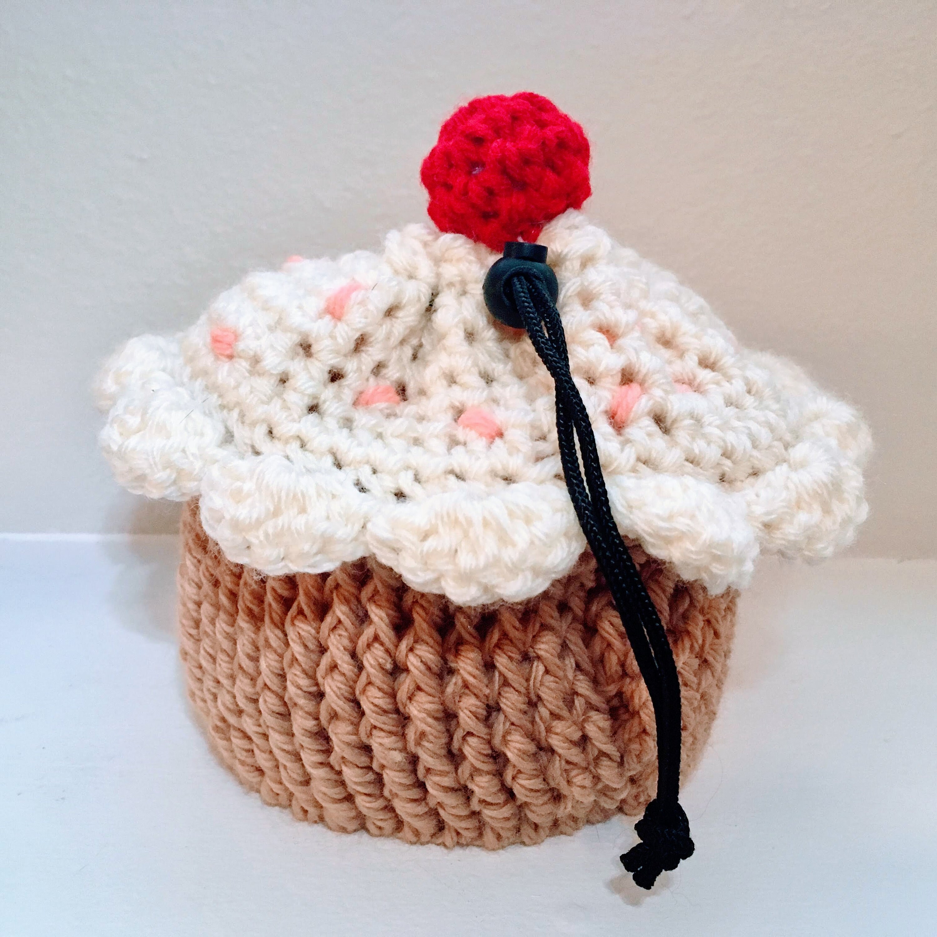 Adorable Cupcake Drawstring Bag Crochet Pattern - Etsy