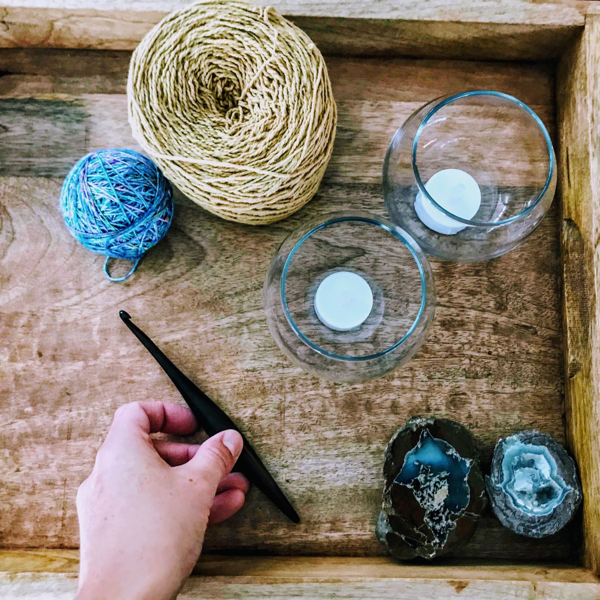 Boho Crocheted Candle Holder PATTERN Home Decor - Etsy