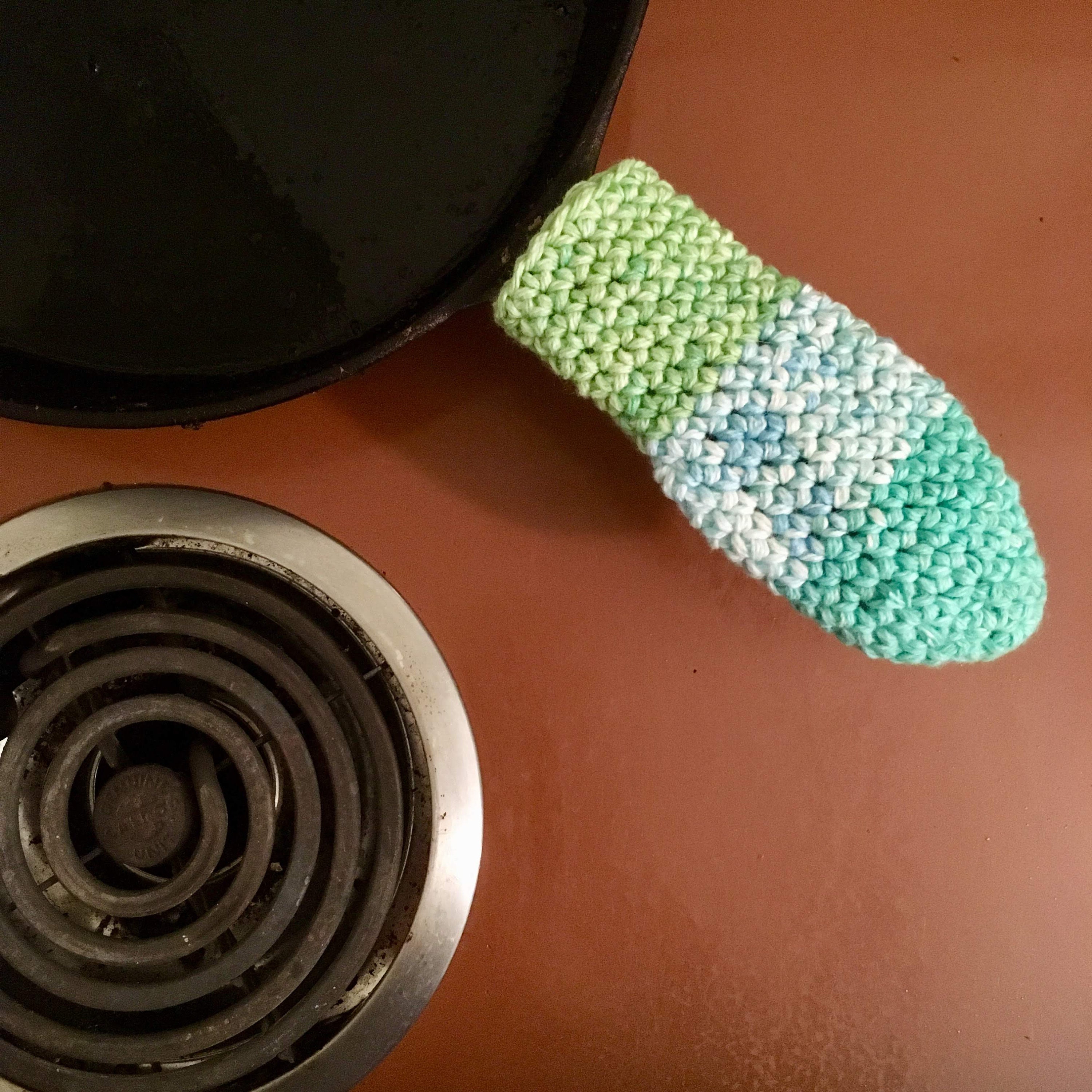 Easy Crocheted Pan Handle Pattern - Etsy
