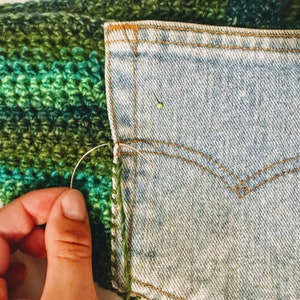 Evergreen Chalk Bucket Crochet Pattern for Bouldering and Rock Climbing ...