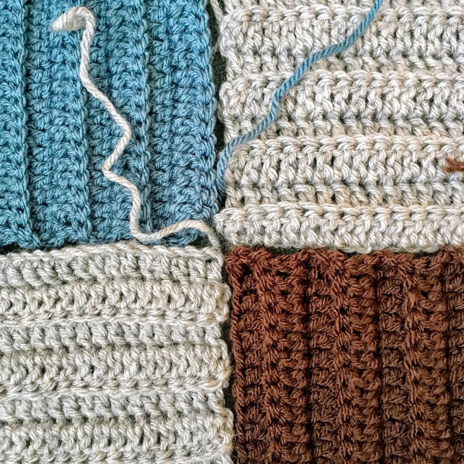 Patchwork Cowl With Fringe Crochet Pattern - Etsy