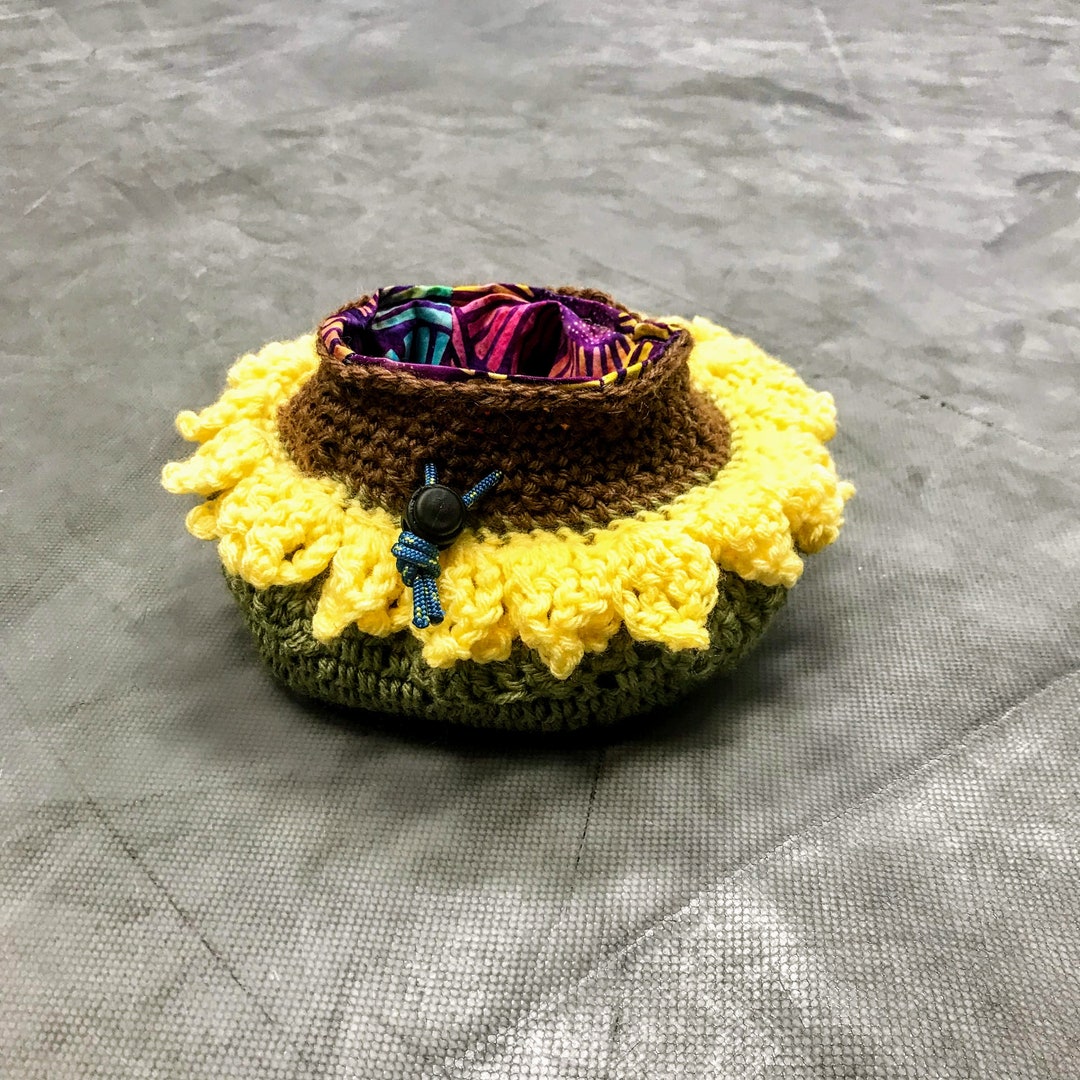 Climbing Sunflower Chalk Bucket Crochet Pattern - Etsy
