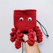 Unique Handmade Crocheted Octopus Chalk Bag Pattern - Etsy