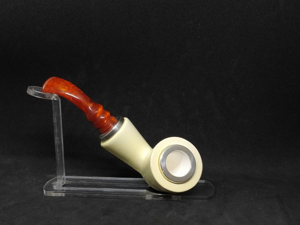 Reverse Calabash Meerschaum Pipe - Etsy