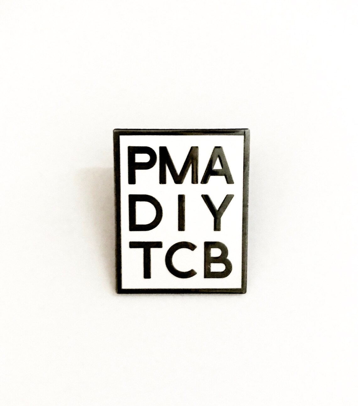 PMA DIY TCB Motivational Enamel Pin - Etsy