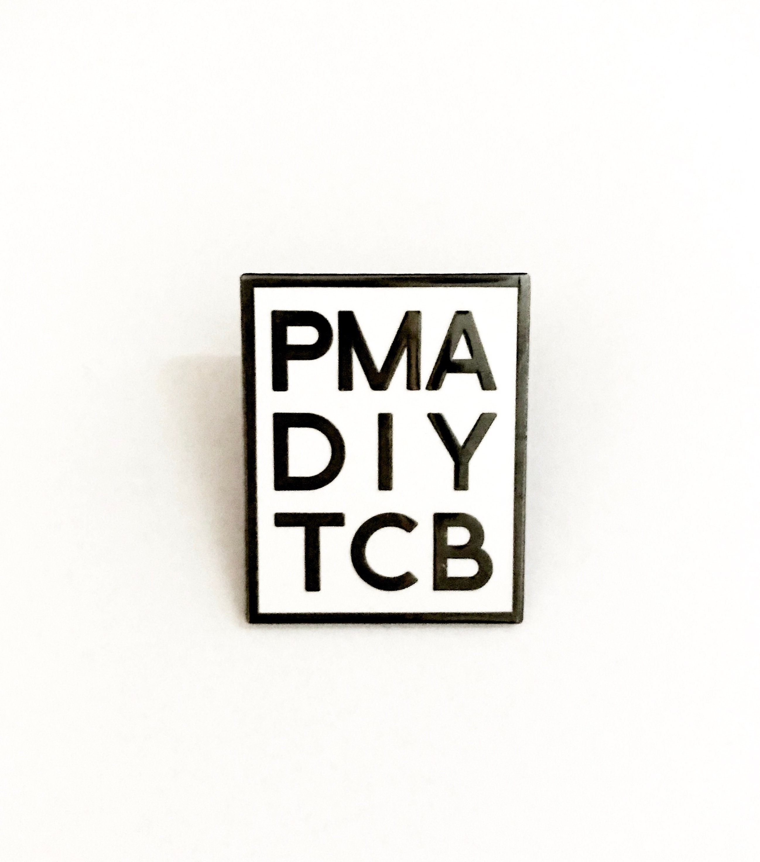 PMA DIY TCB Motivational Enamel Pin - Etsy