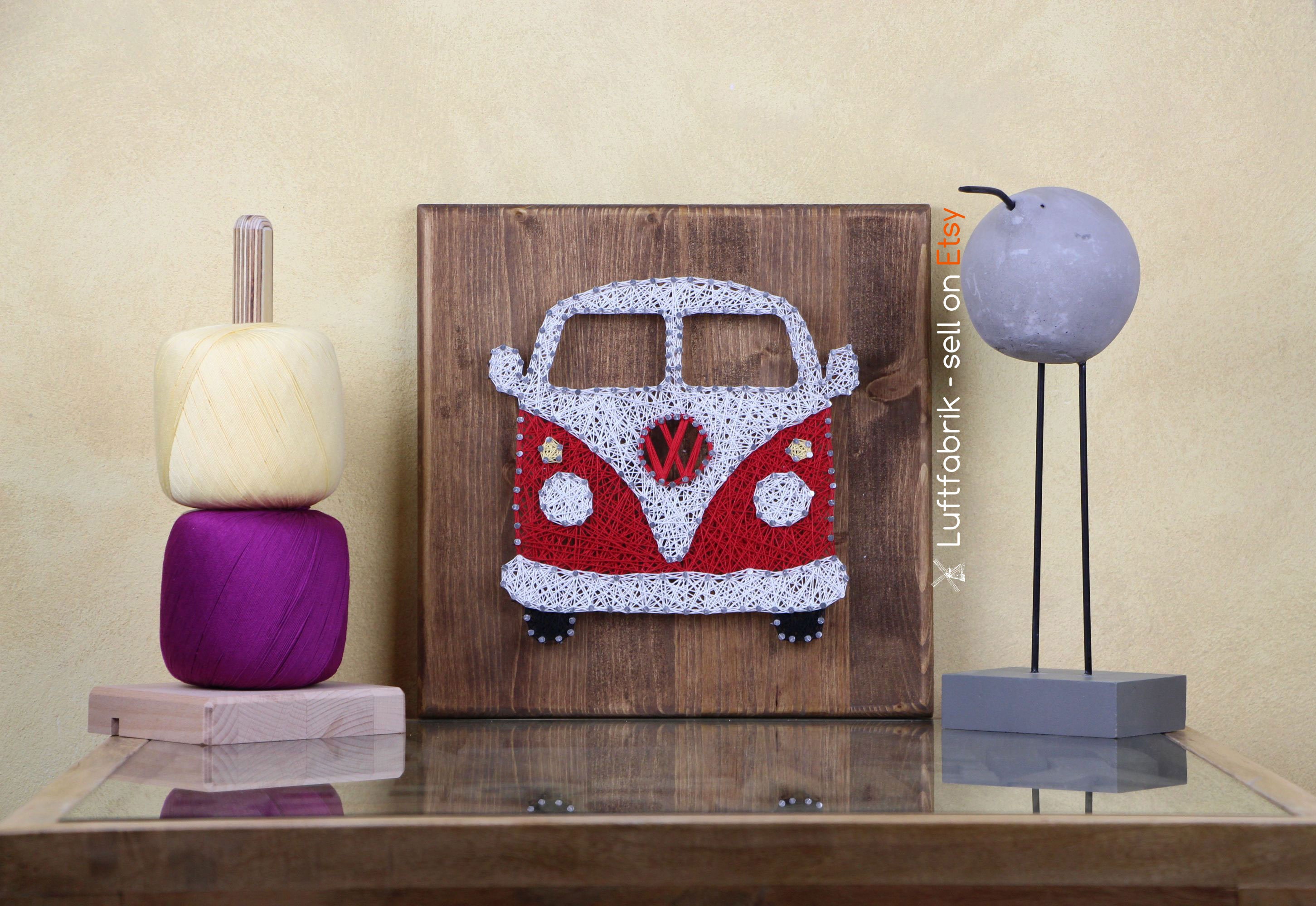 String Art VW T1 Bulli | Etsy