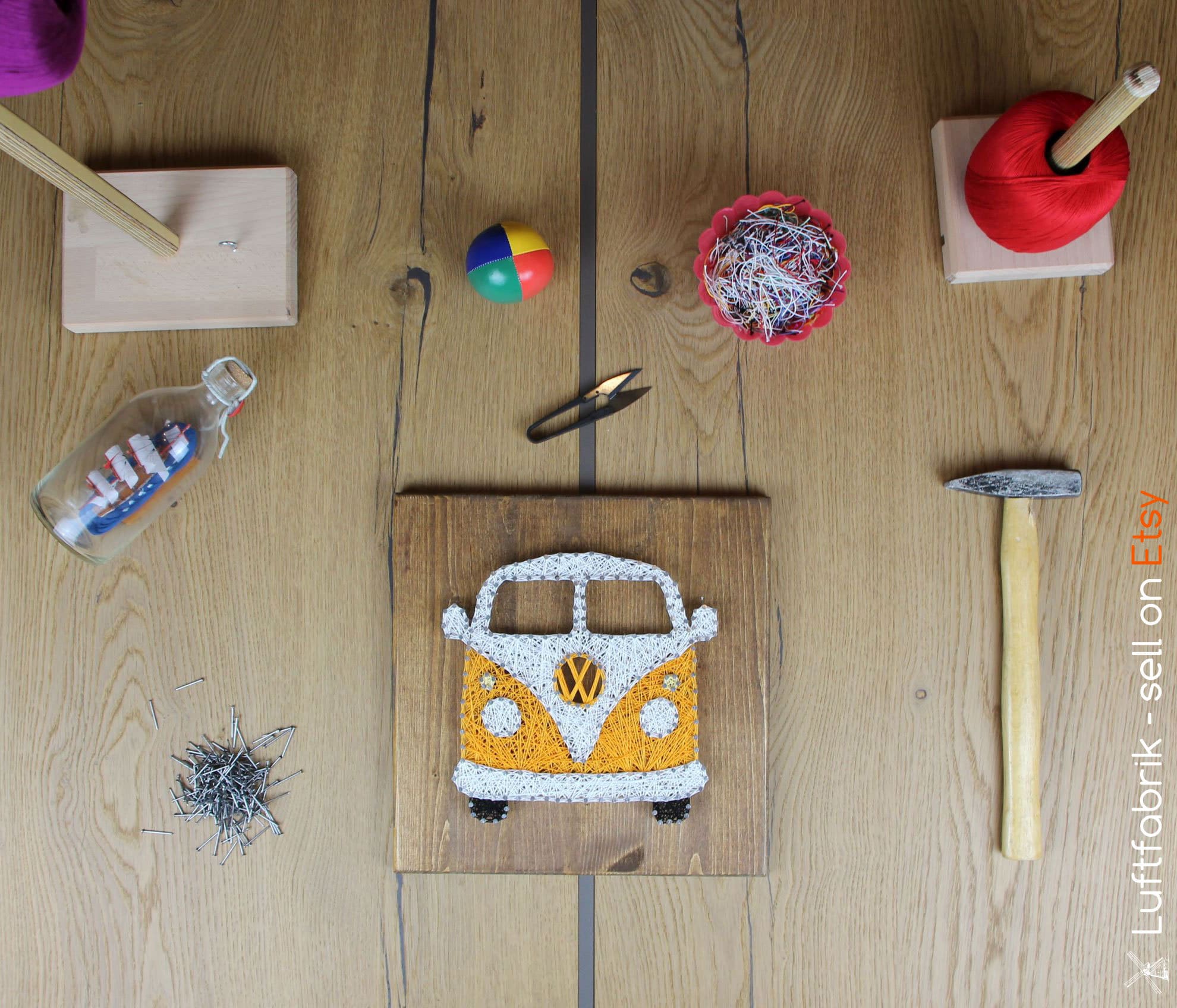 String Art VW T1 Bulli | Etsy