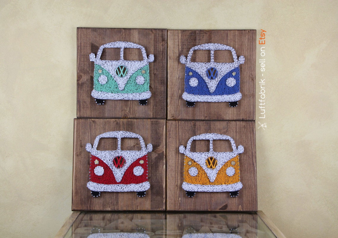 String Art VW T1 Bulli | Etsy