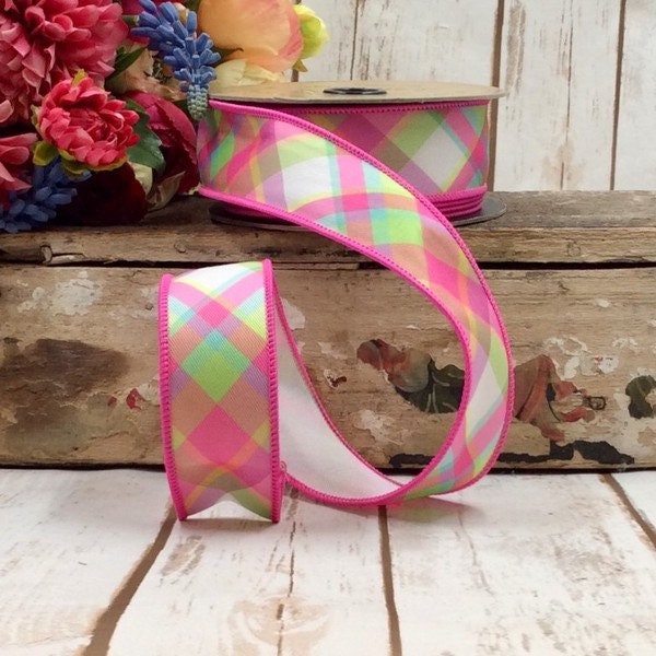 Plaid Ribbon - Etsy