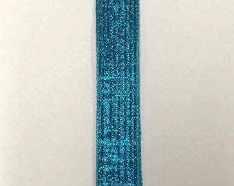 Metallic Blue Ribbon - Etsy