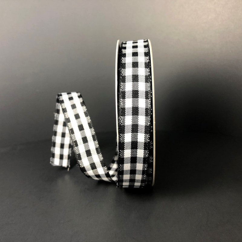 Black and White Gingham Check - Etsy