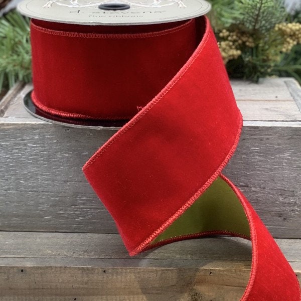 Red Velvet Ribbon - Etsy