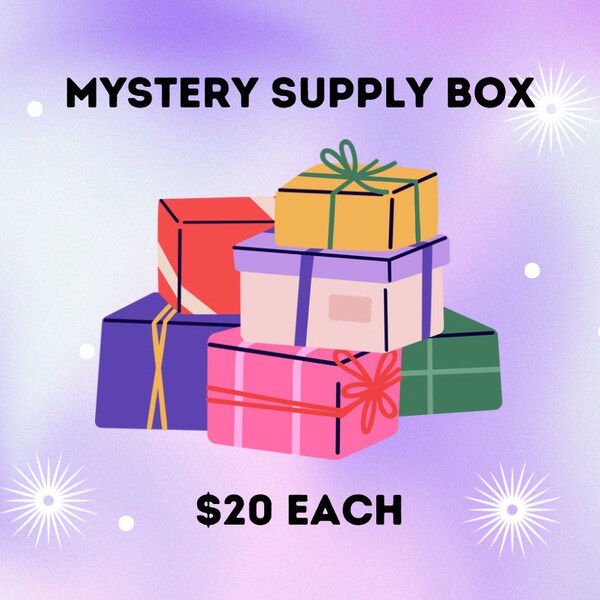 Mystery Box - Etsy