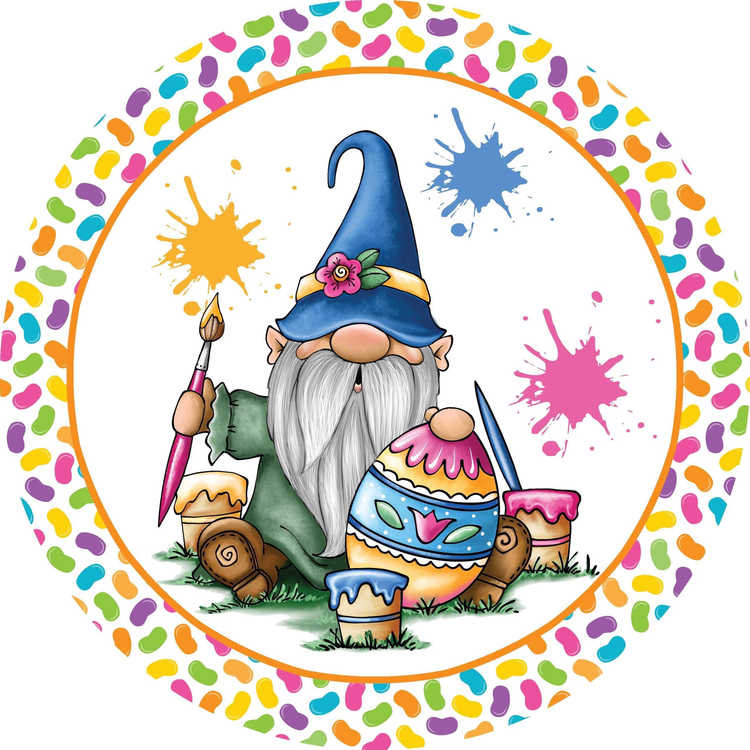 Spring Sign Metal Wreath Sign 8 or 12 Inch Round Sign | Etsy