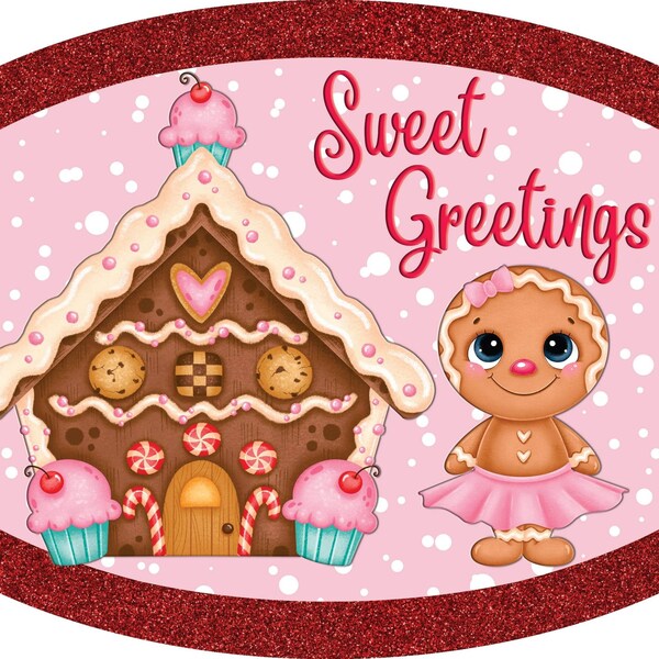 Gingerbread Wreath - Etsy