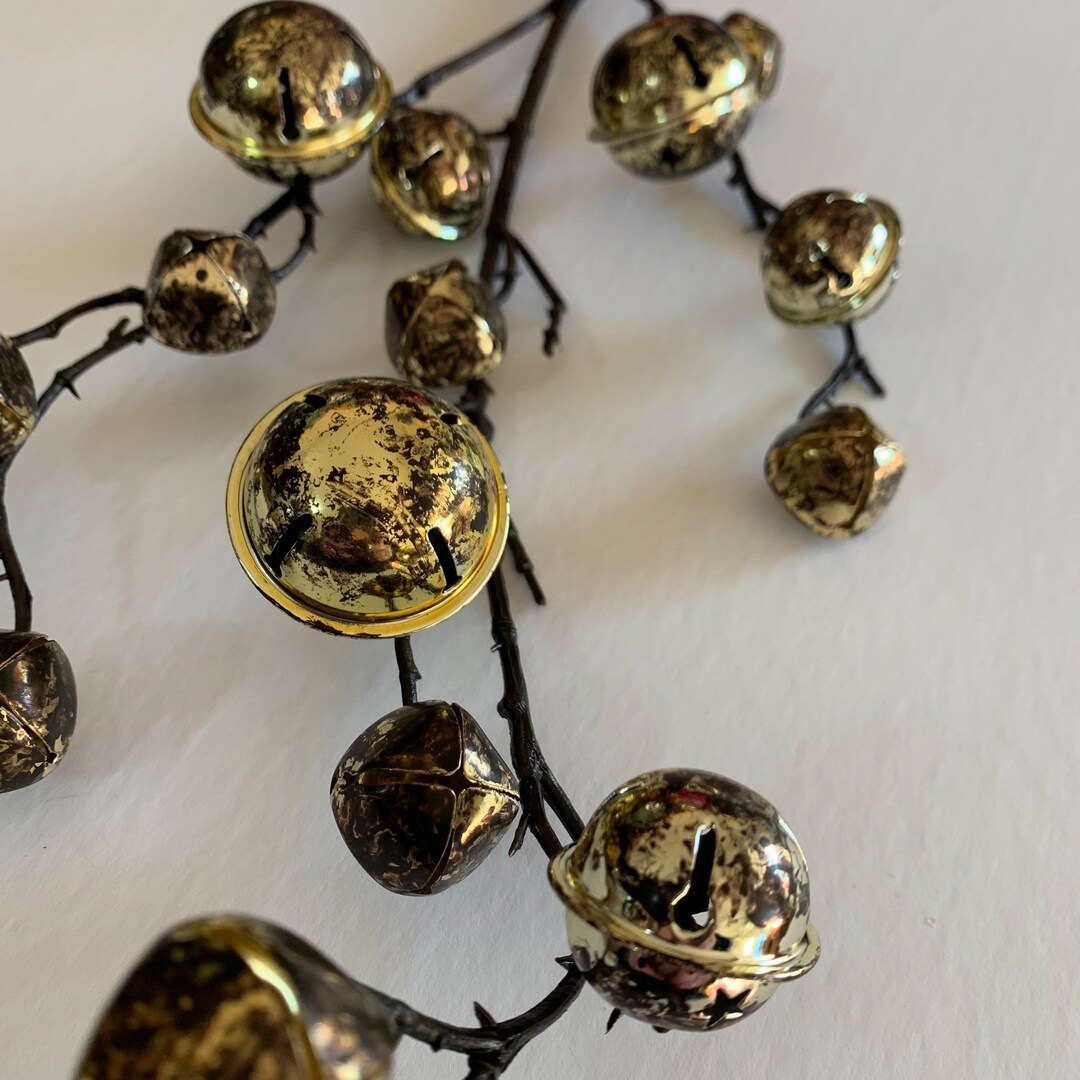 30 Inch Antique Gold Bell Branch, 54240A-GO - Etsy