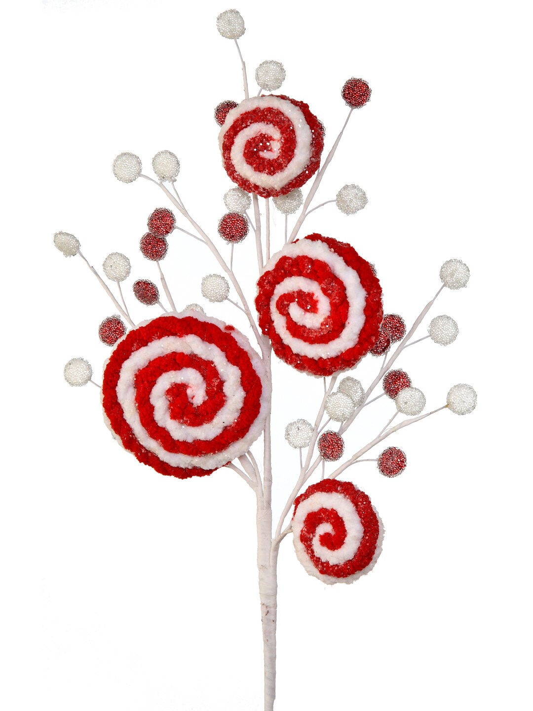 28 Peppermint Swirl Glitter Candy Spray, MTX67546-RDWH - Etsy