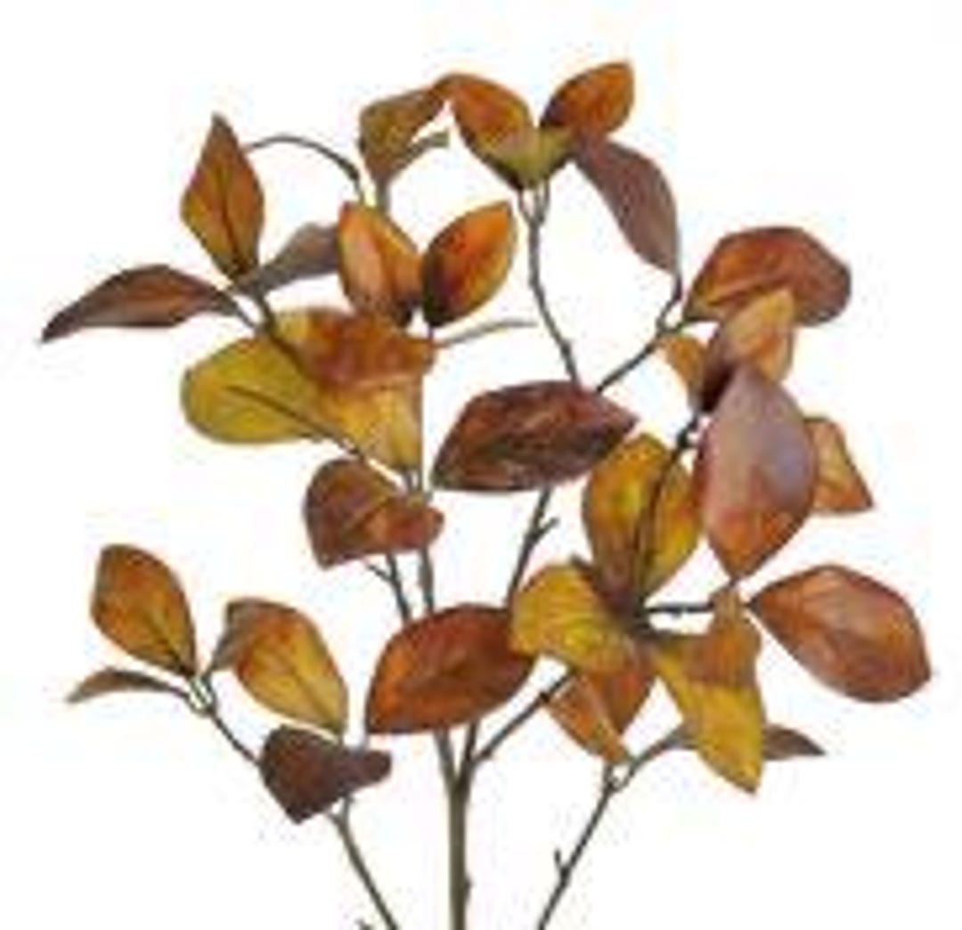30” Leaf Spray, Brown Foliage Spray, Fall Leaf Spray, Fall Spray ...