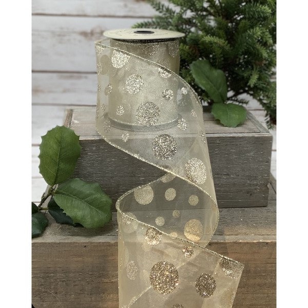 Sheer Wired Ribbon - Etsy