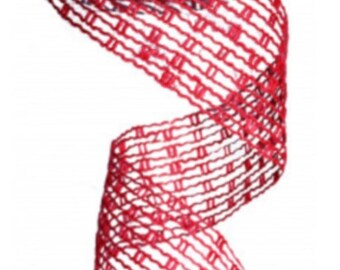 Red Jute Ribbon - Etsy