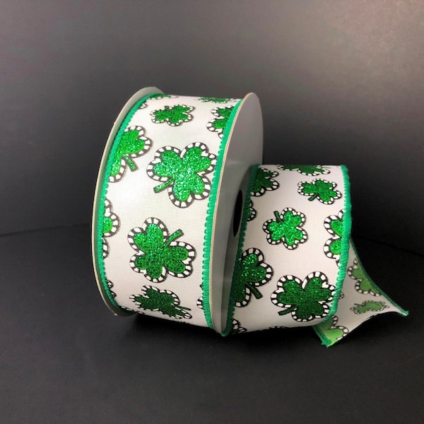 Shamrock Wreath Ribbon - Etsy