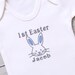 Embroidered Personalised 1st Easter Vest - Personalised First Easter ...