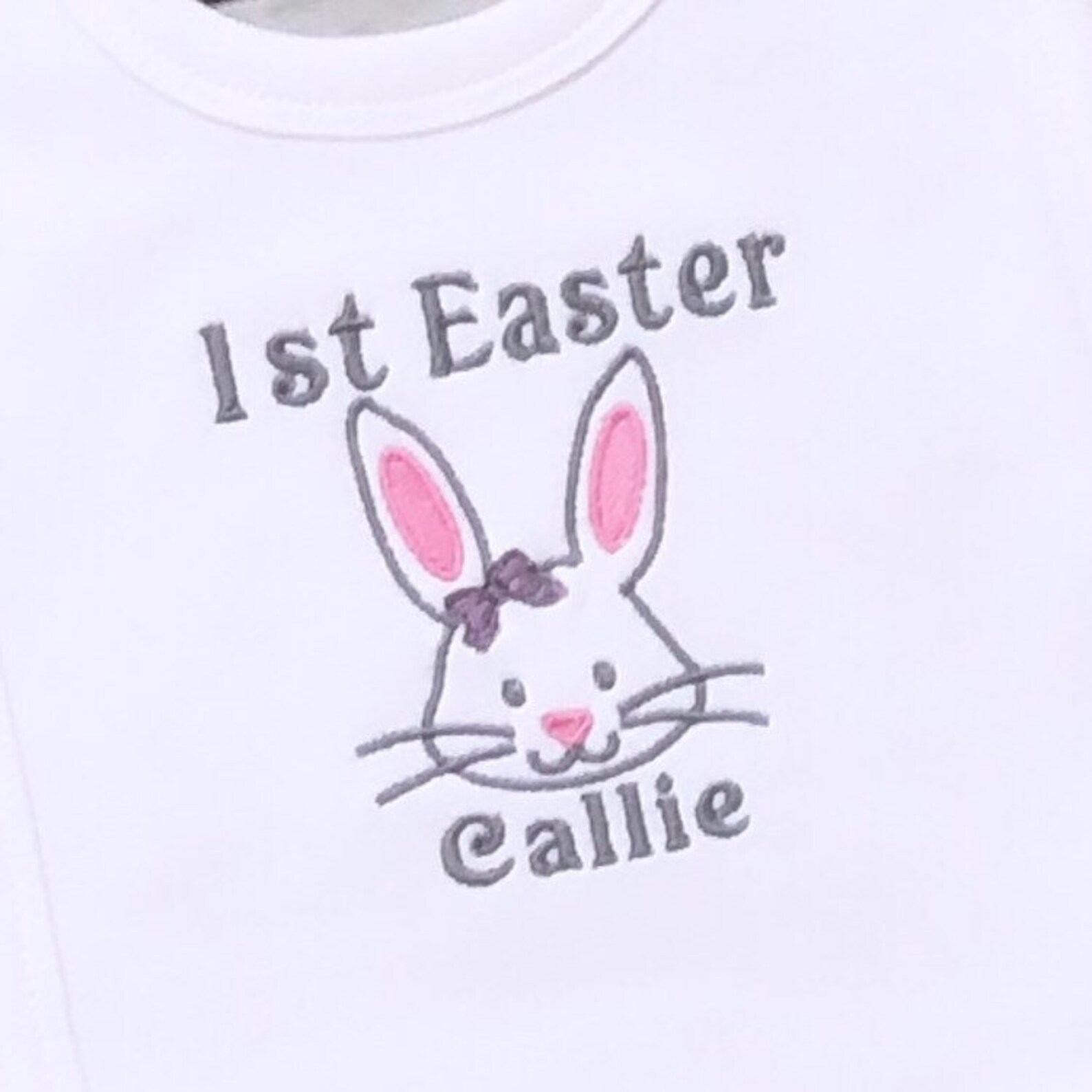 Embroidered Personalised 1st Easter Vest - Personalised First Easter ...