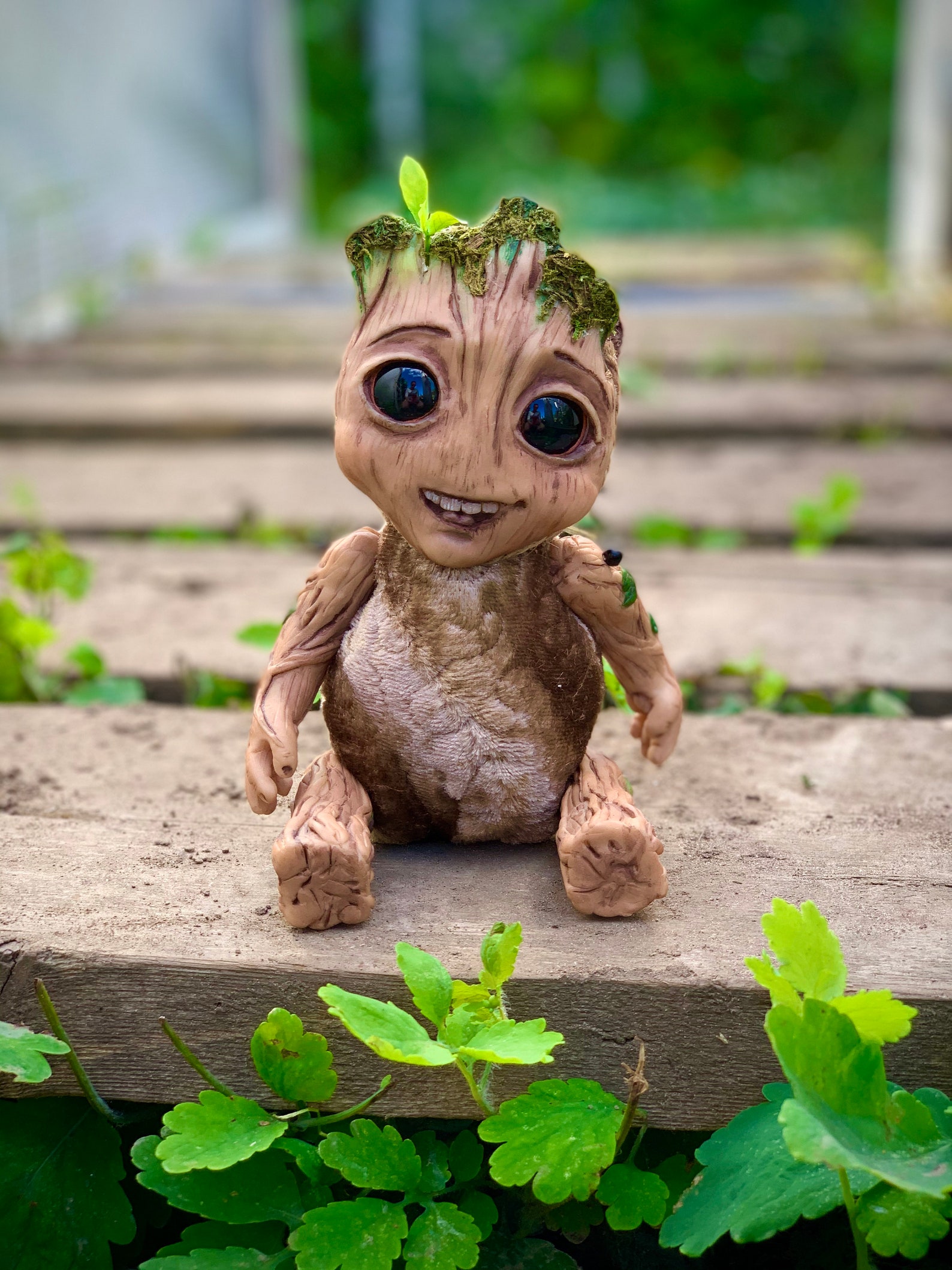 Groot soft toy Guardians of the Galaxy Little superhero cute | Etsy