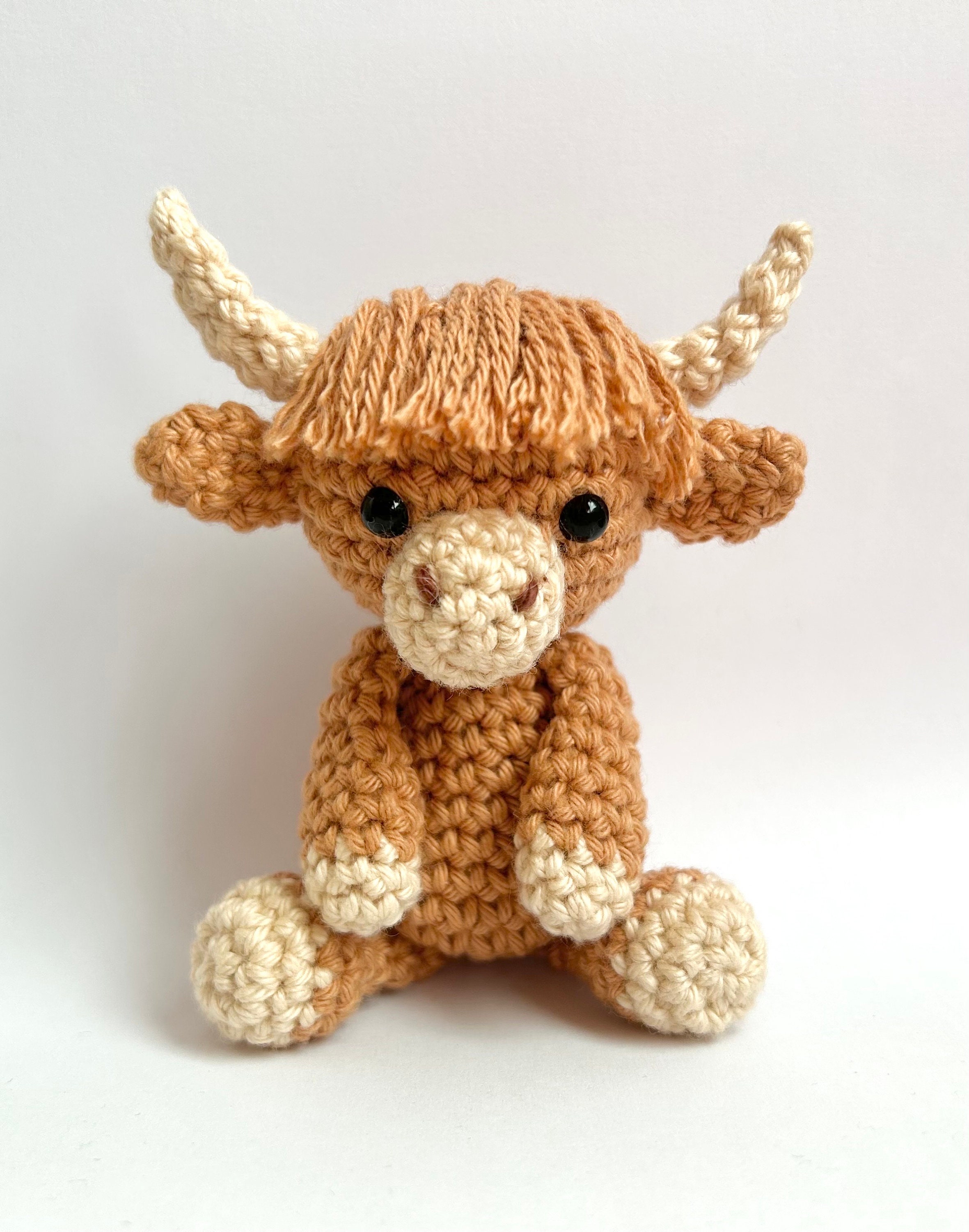 Crochet Kit for a Cute Amigurumi Animal Toy Hettie the Baby - Etsy UK