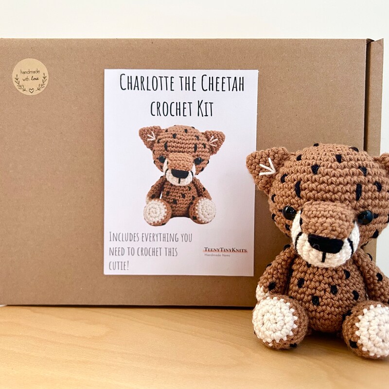 Crocheted Cheetah - Etsy