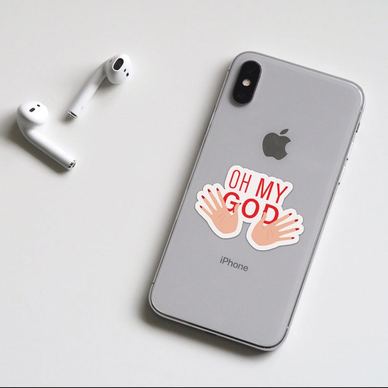 Printable Stickers Oh My God Printable for Planners - Etsy