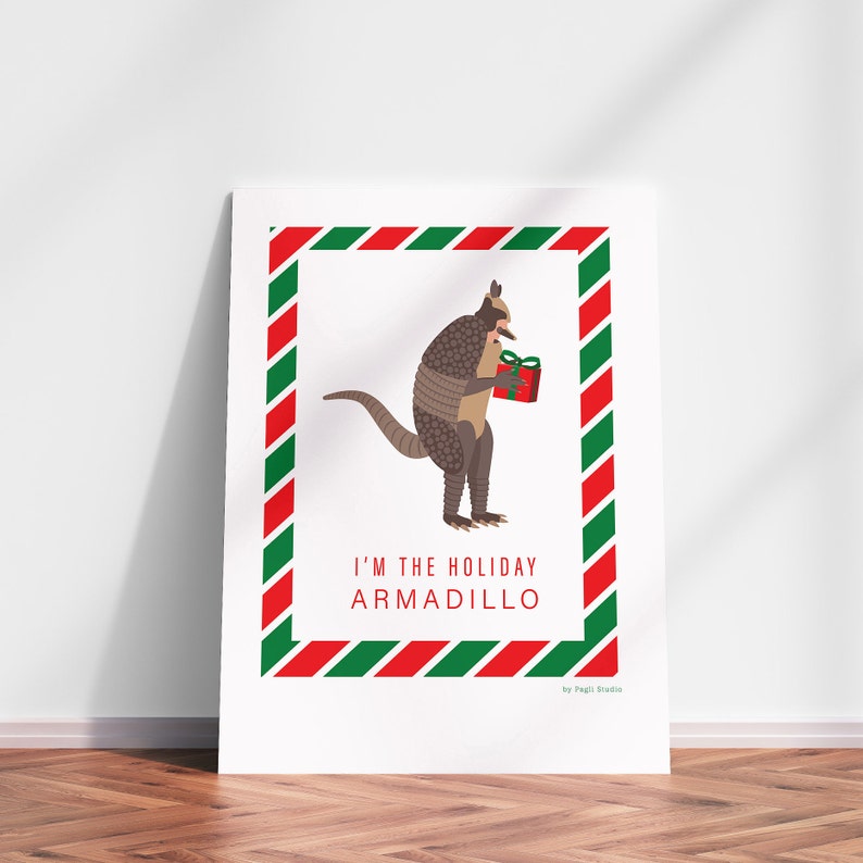 I'm the Holiday Armadillo! - Friends TV Series || Printable Wall Art ...