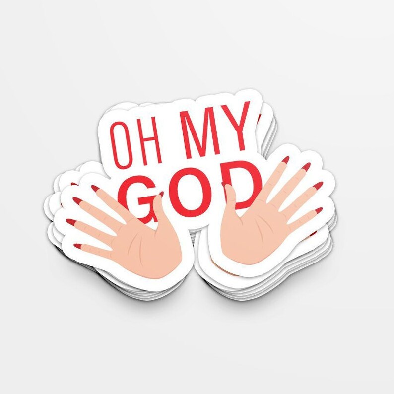 Printable Stickers | Oh My God Printable | for Planners, Iphone ...
