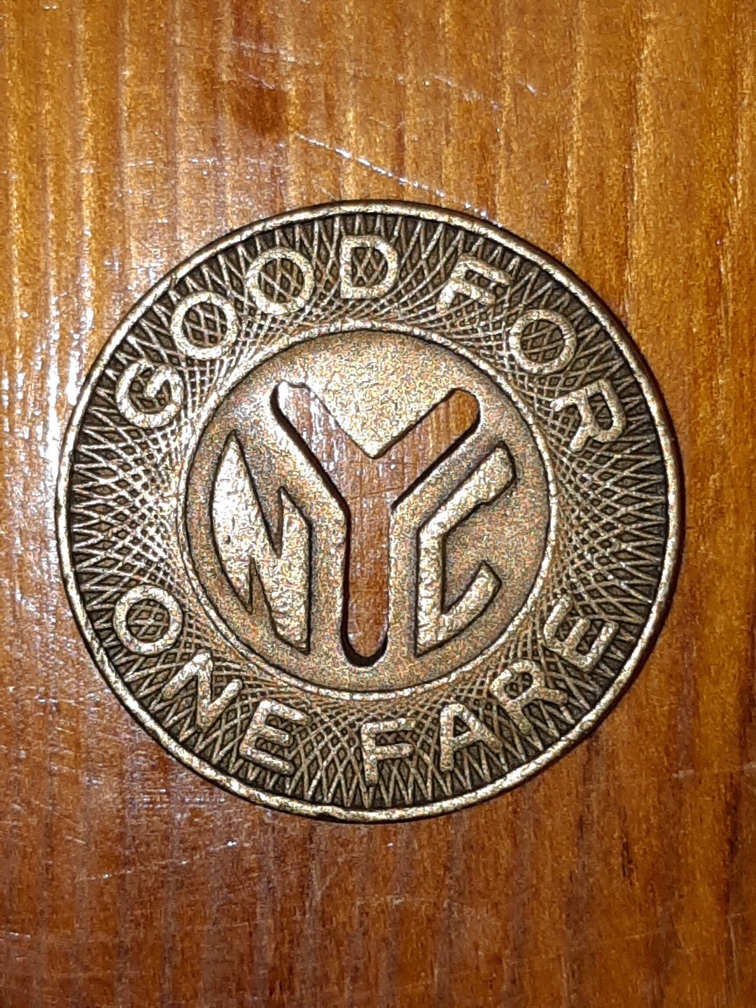 New York City Subway "y" Tokens - Etsy