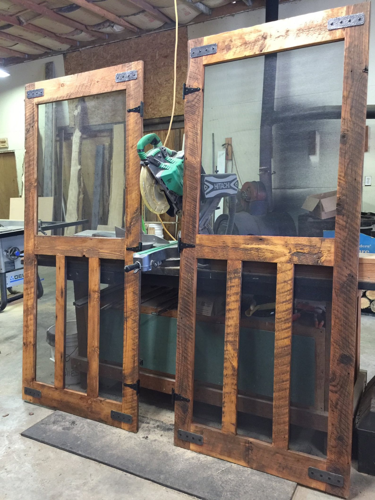 1880's Rustic Homestead Wooden Screen Door - Free Shipping - Etsy