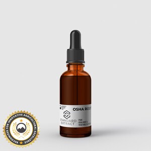 Osha Root Extract | Whole Osha Root Tincture | Bear Root Extract ...