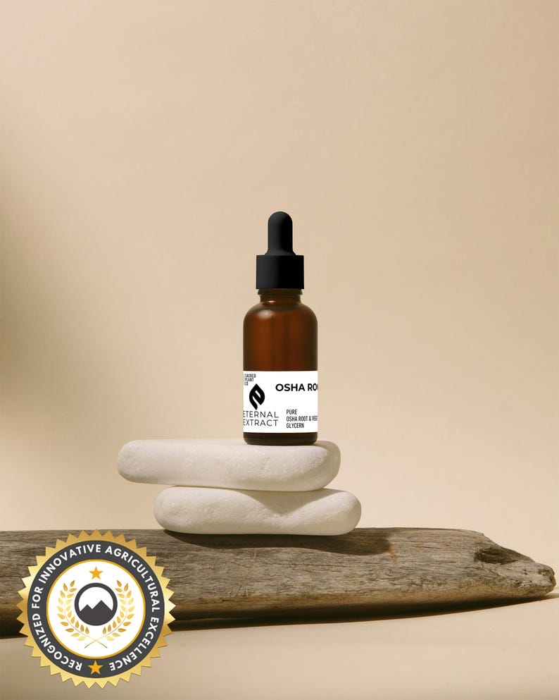 Osha Root Extract | Whole Osha Root Tincture | Bear Root Extract ...