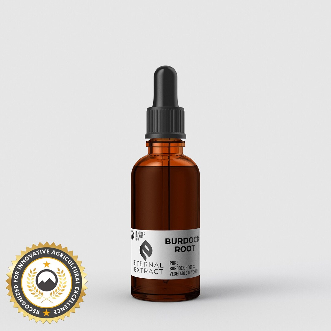 Burdock Root - Arctium Lappa | Herbal Tincture | Potent Extract for ...