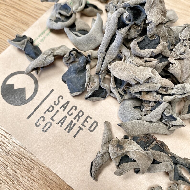 Dried Wood Ear Mushroom | Jew's Ear Mushroom | Woodear Mushroom | Jelly ...