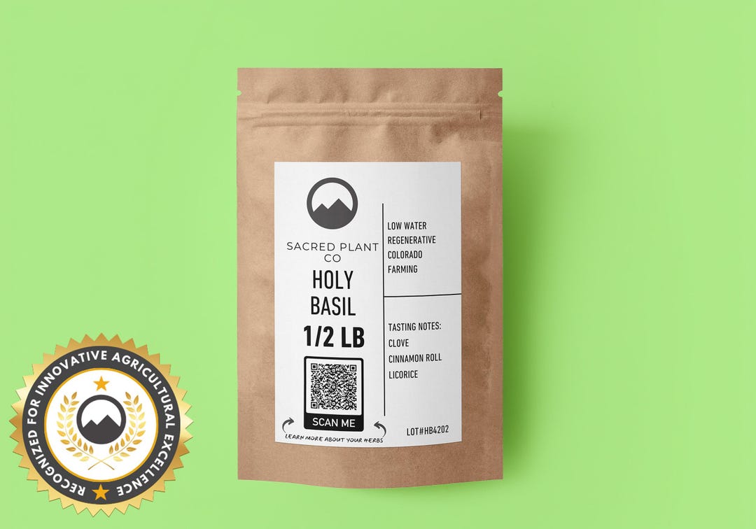Tulsi Tea Holy Basil Tea | ORGANIC Holy Basil | Hand Grown Holy Basil ...