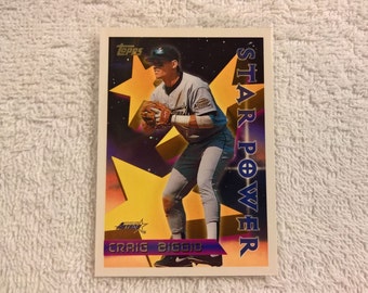 CRAIG BIGGIO RC 1989 Score 237 Baseball Card Houston Astros - Etsy