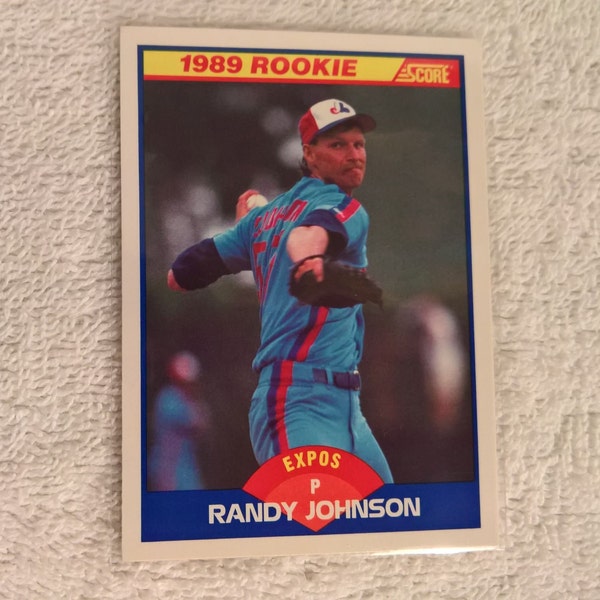 Randy Johnson Baseball Cards - Etsy