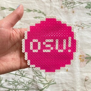 Osu! Game Logo Perler Bead Pixel Art Sprite - Etsy