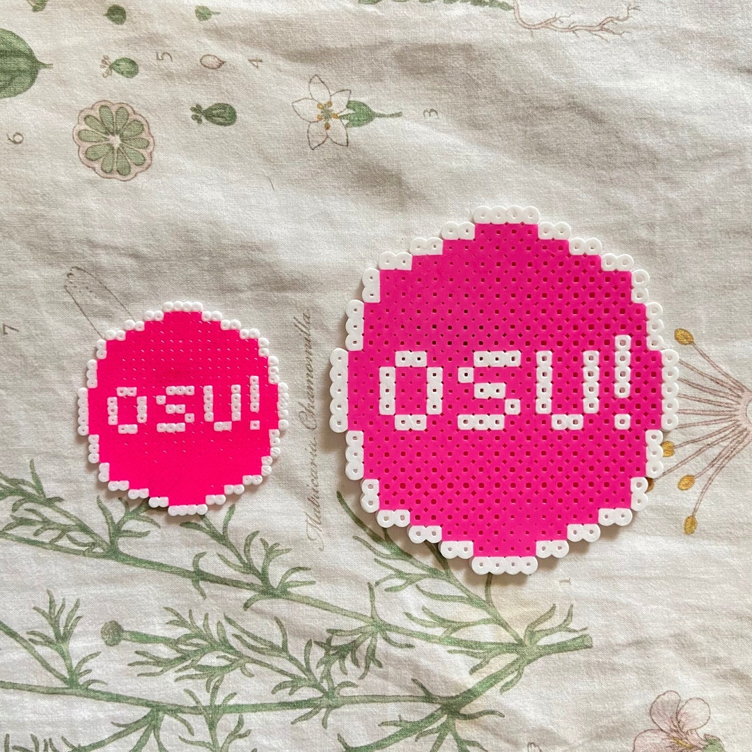 Osu Game Logo Perler Bead Pixel Art Sprite - Etsy New Zealand