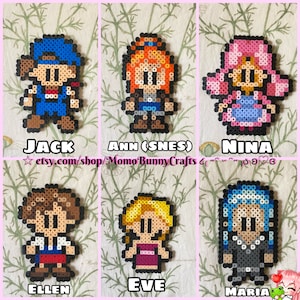 Harvest Moon Nintendo 64 DS SNES Characters, Wives, Farm Animals ...