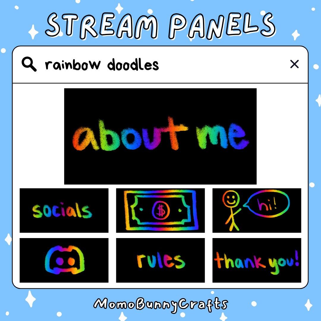 Handwritten Rainbow Panels Mega Bundle Pack (200) | Simple but ...