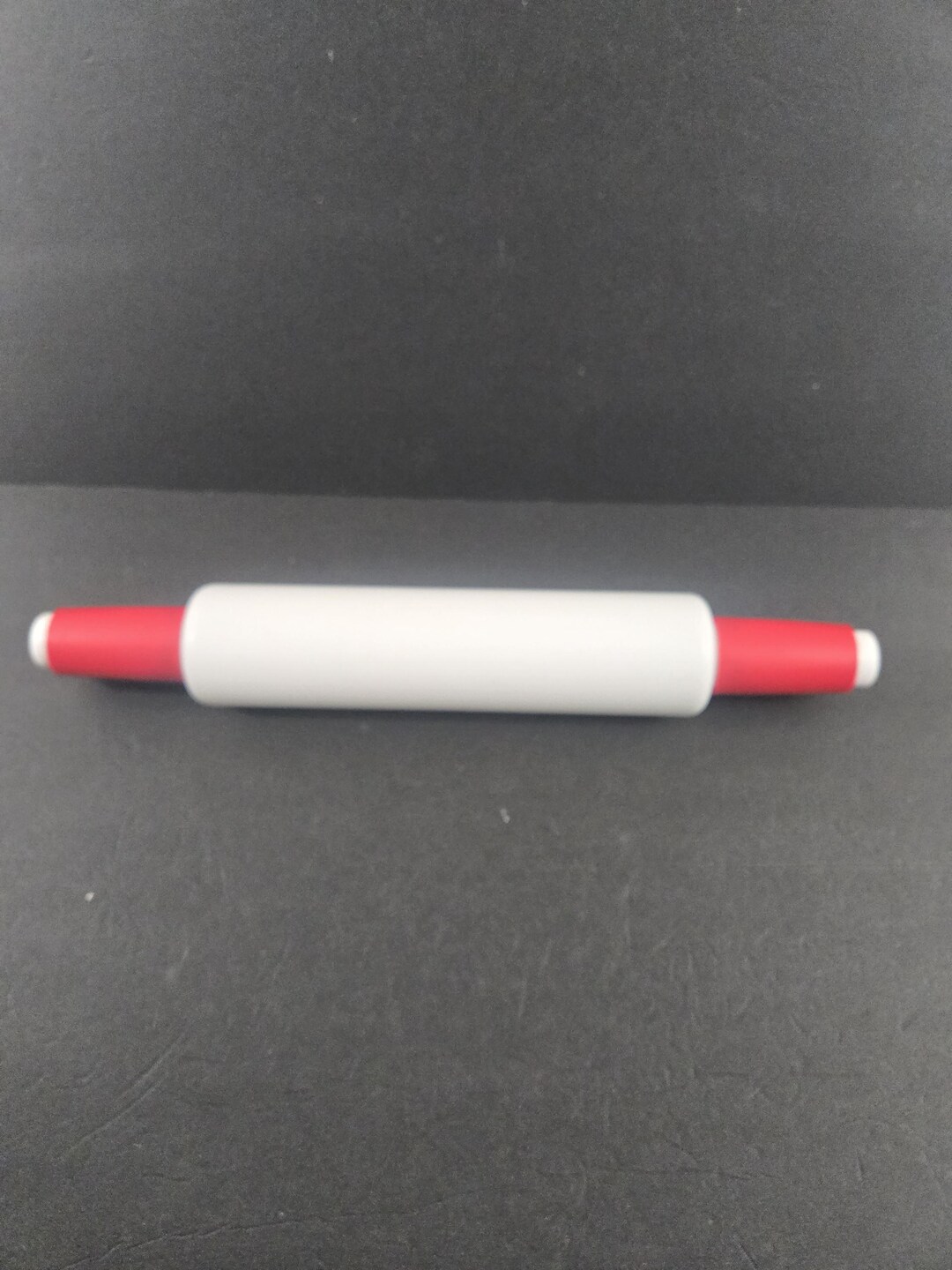 Tupperware Rolling Pin Fill 'n' Chill Water Ice Cap Vintage Red White ...