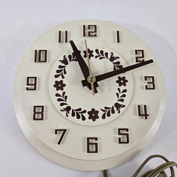 80s Wall Clock - Etsy