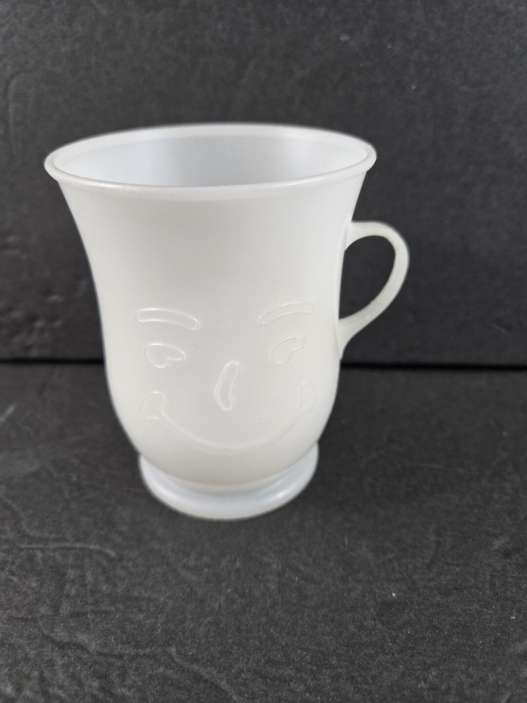 1 Kool Aid Man Smiling Plastic Sheer Cup Mug ONLY Vintage Replacement ...